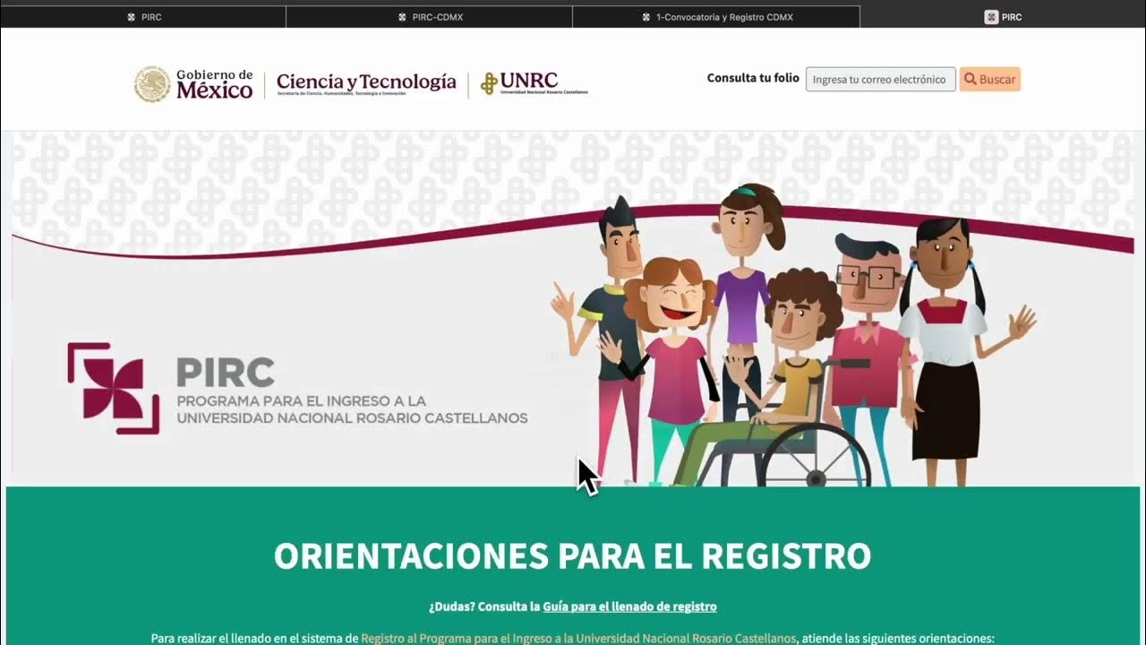 Tutorial para realizar el registro a la Universidad Rosario Castellanos (URC) Primera Vuelta ...