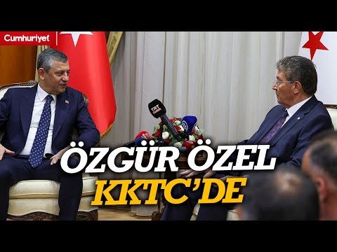 Özgür Özel'den KKTC Başbakanı Ünal Üstel’e ziyaret etti: Ekonomik ambargolar kabul edilemez