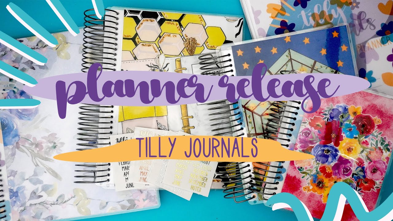 New Planner Release Functional Flexi Planners Tilly Journals 2022 - YouTube