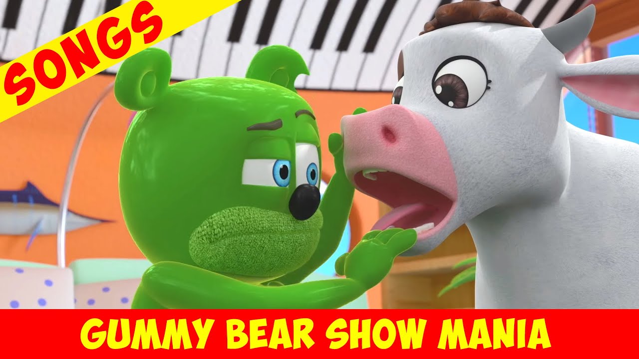 Gummibär "COW IN THE HOUSE" 🐮 Wholly Cow (Extended Song) - Gummy Bear ...