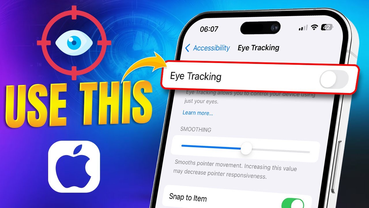 How to Use Eye Tracking Feature on iPhone | Enable Eye Tracking Feature ...
