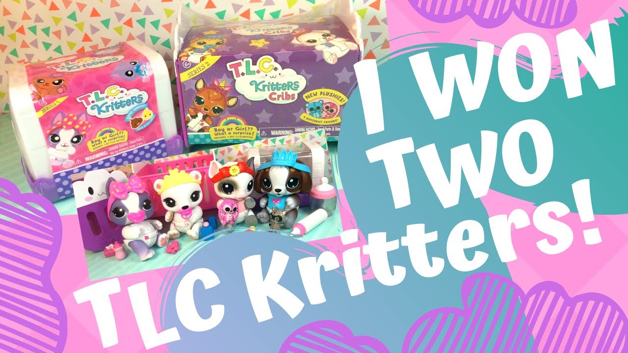 I ACTUALLY WON A TLC Kritters Giveaway! ( Unboxing series 1 and series ...