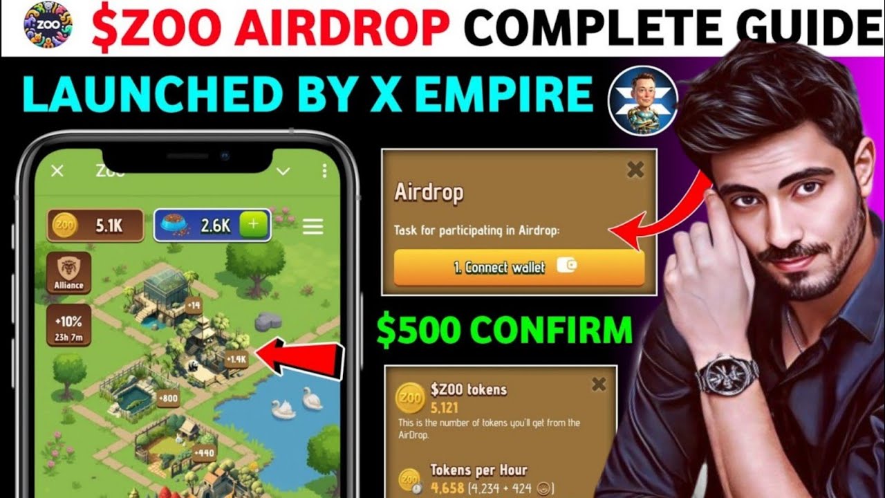 Zoo airdrop complete guide | X Empire launched new telegram Airdrop ...