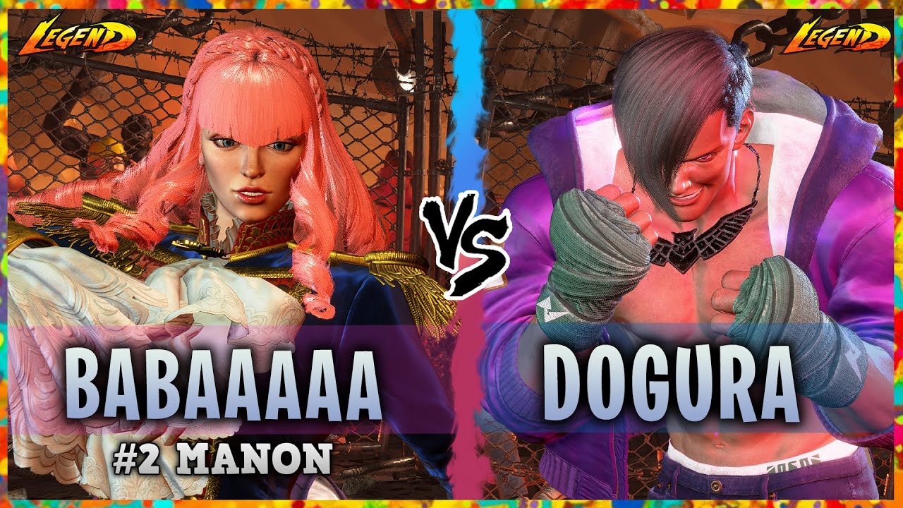 SF6 Ranked #2 Manon ( Babaaaaa ) Vs. ED ( Dogura ) 『 Street Fighter 6 ...