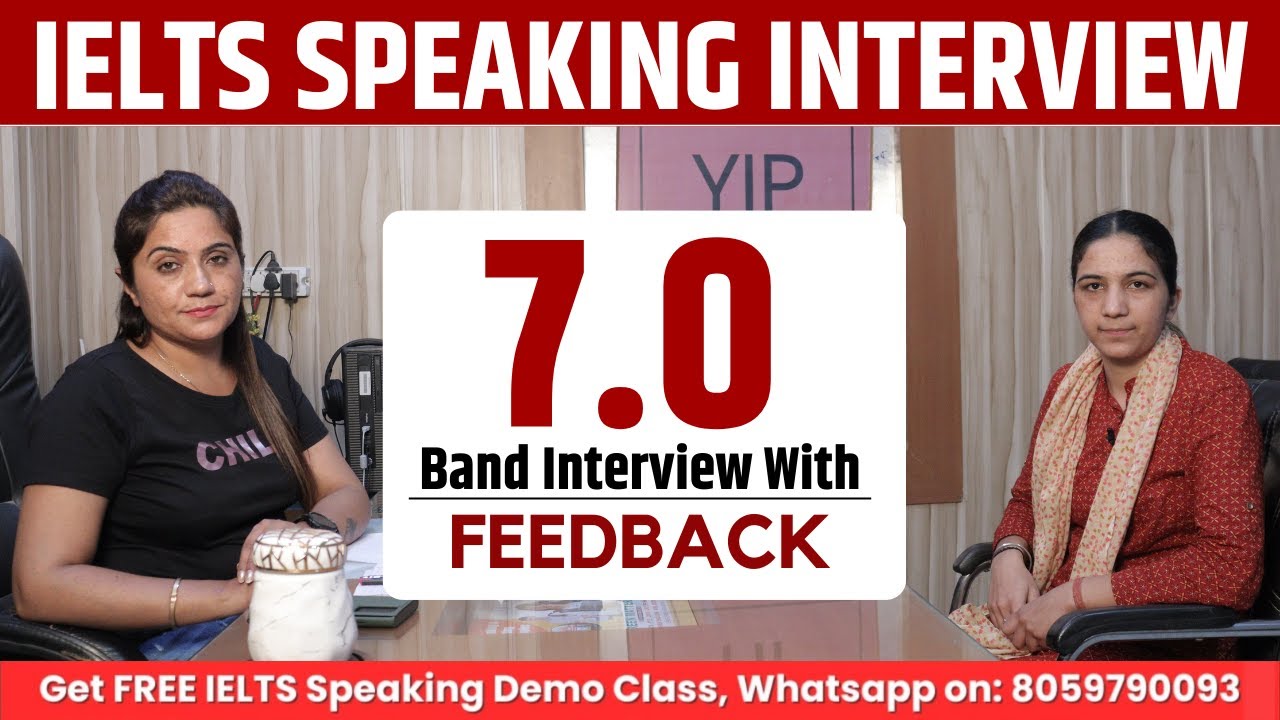 IELTS Speaking Interview - Band 7 | Full IELTS Speaking Test 2024 ...
