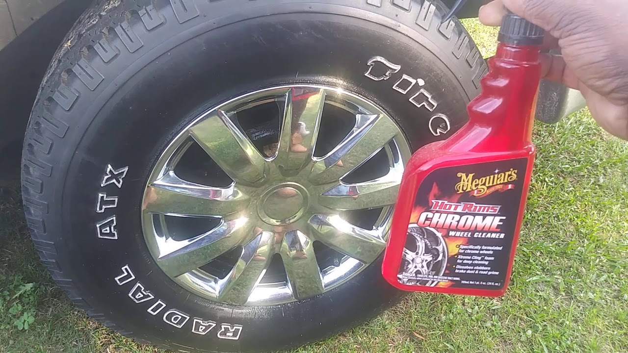 Meguiar's hot rims chrome wheel cleaner one of the best over the ...