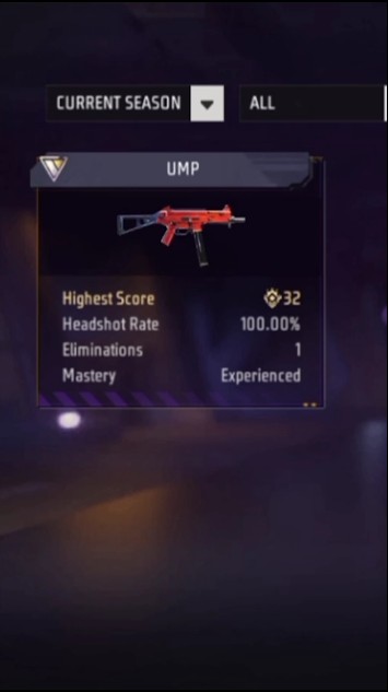 Rai star ump rare skin #attitude #freefire #garenafreefire #gaming ...