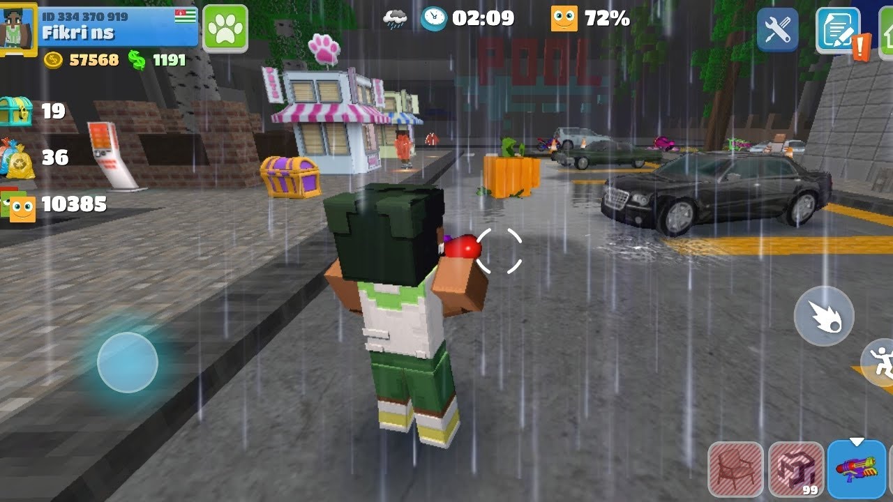 MINECRAFT SCHOOL PARTY CRAFT HUJANNYA DERES BANGET - YouTube