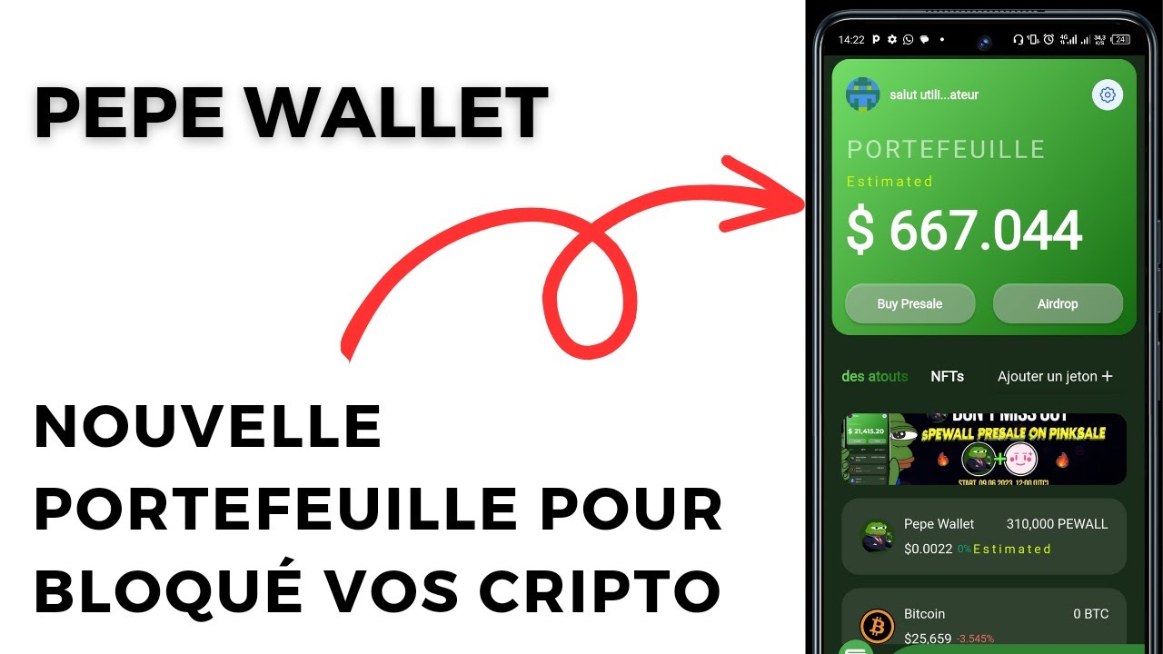 PEPE WALLET Bloquer vos Cripto dans cette Nouvelle Portefeuille et ...