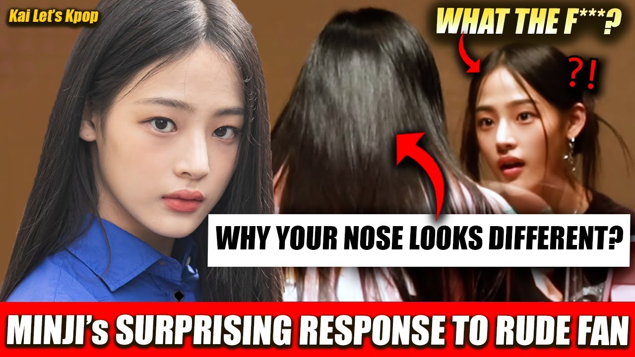 Rude fan asks Minji from NewJeans about Nose Job, gets Unexpected ...