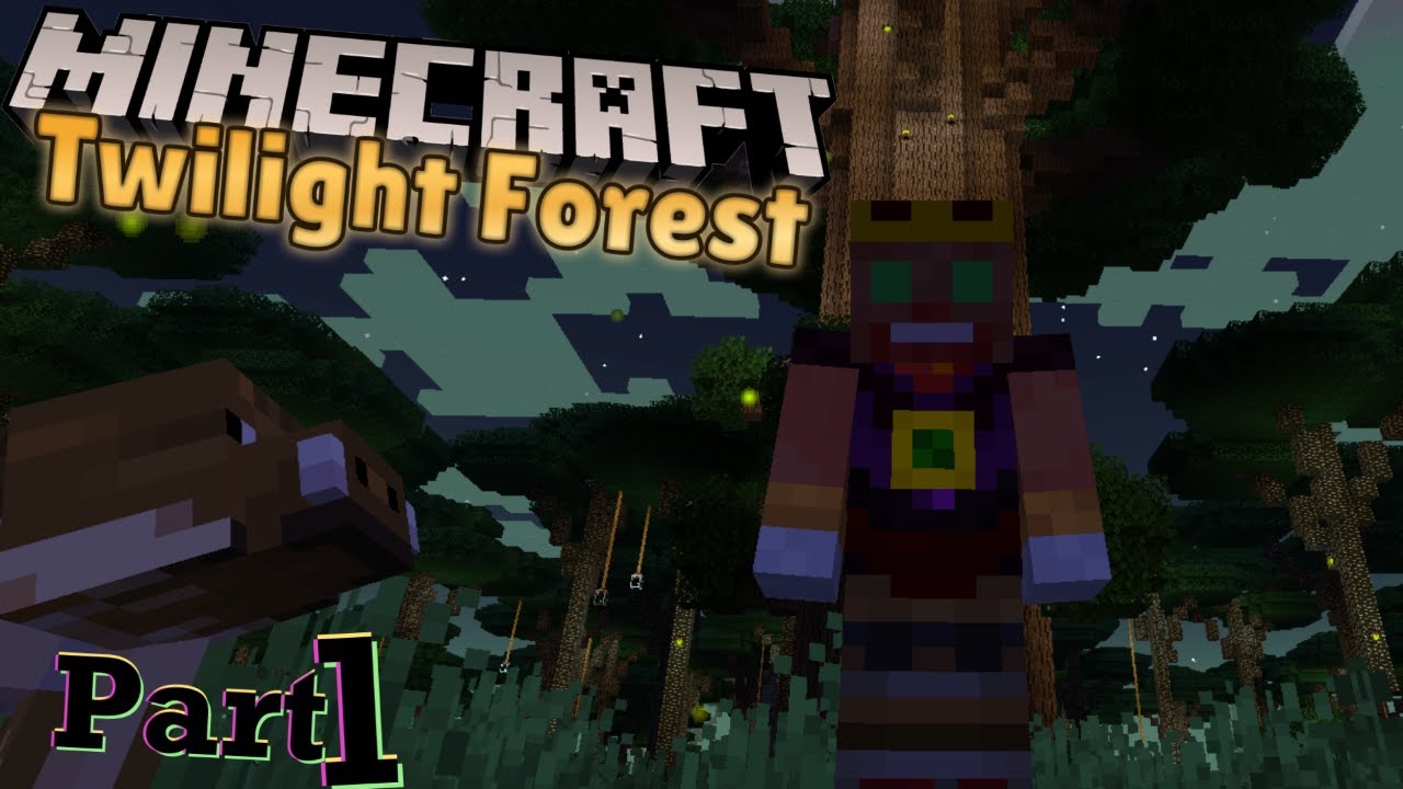 Minecraft: Twilight Forest Survival Part 1 - Getting Started In A New World! | Java Edition ...