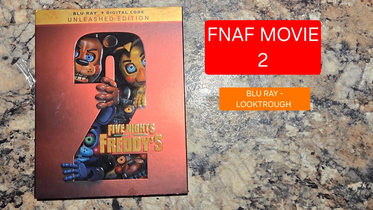 FNAF MOVIE 2 - BLU RAY (& LOOKTROUGH) 🐻 💿 - YouTube