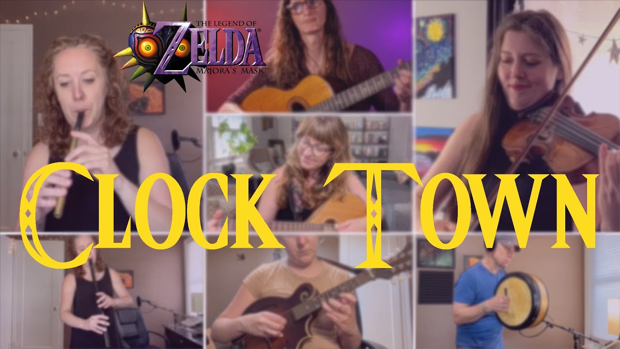 Clock Town (Irish cover) ☘️ from "The Legend of Zelda: Majora's Mask ...
