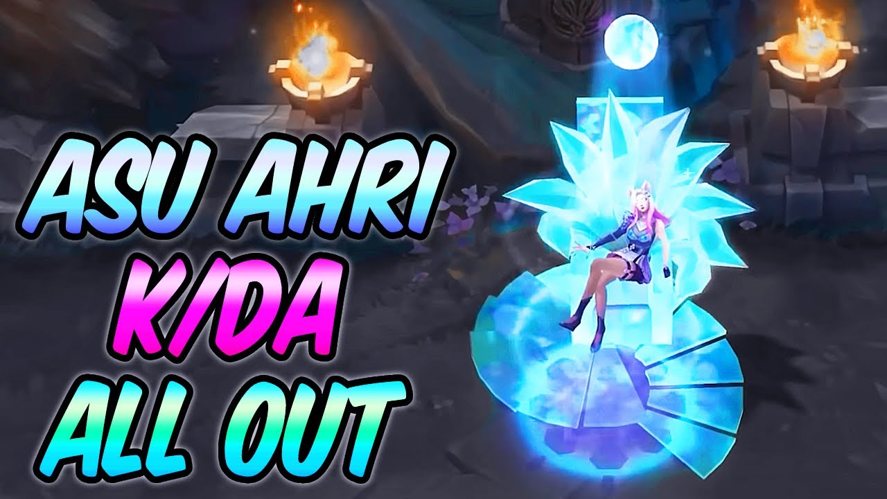 K/DA ALL OUT AHRI MID FULL AP GAMEPLAY | AHRI ASU REWORK VISUAL UPGRADE ...
