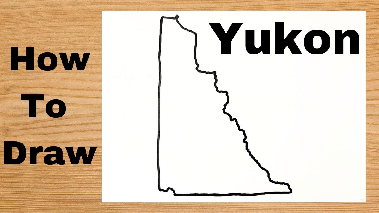 Drawing Yukon Territory Map - Canada - YouTube