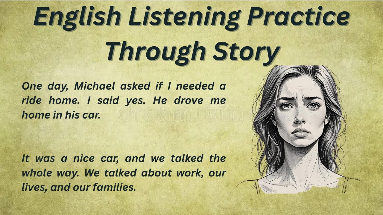 English listening practice through story.(Emotional Story)/ Learning ...