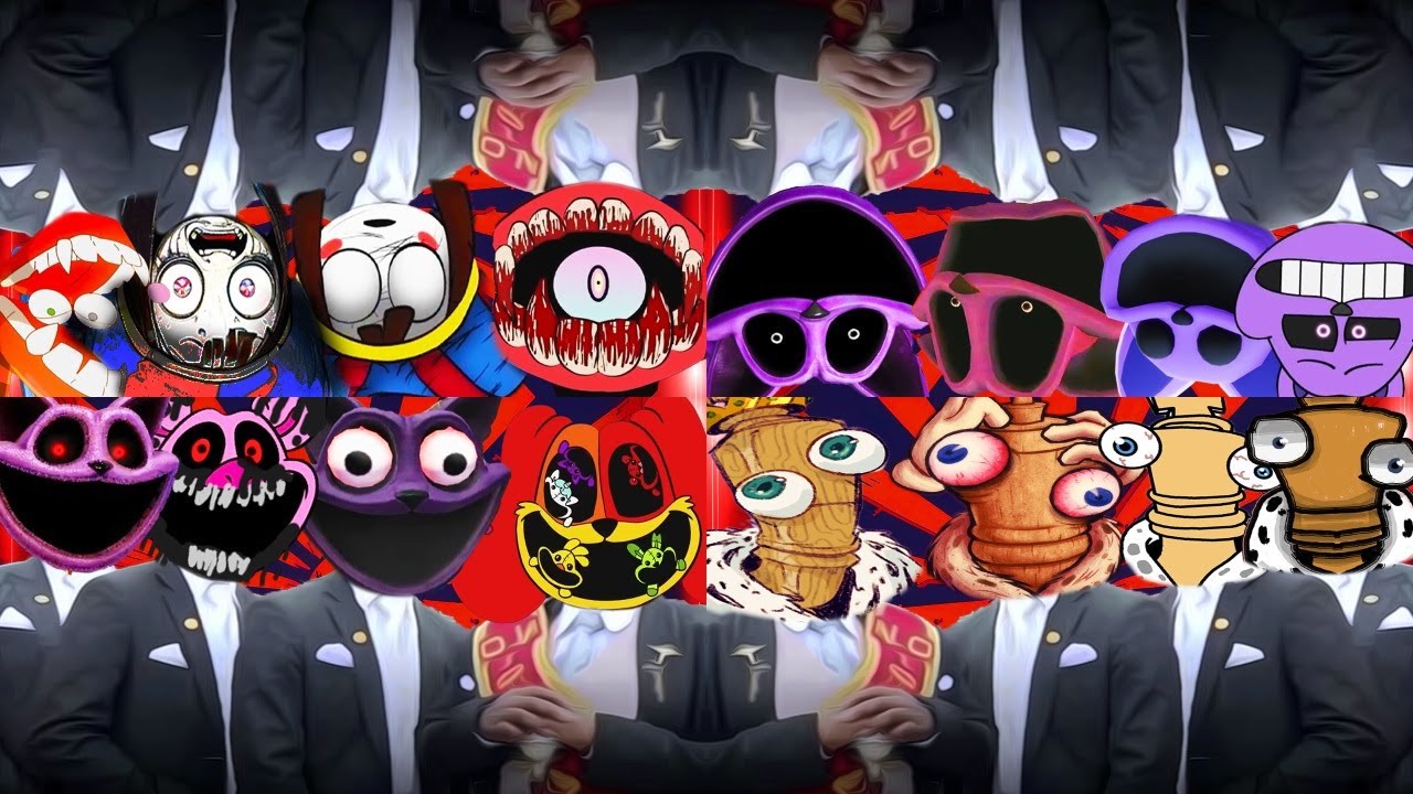 Digital Circus Horrors & Smiling Critters.EXE - Coffin Dance MEGAMIX ...