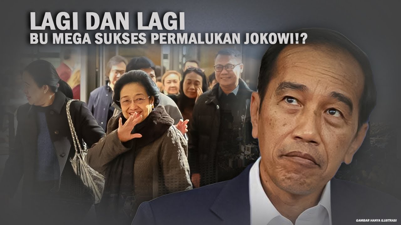 LANGKAH JENIUS!!LAGI DAN LAGI,BU MEGA PERMALUKAN JOKOWI!? - YouTube