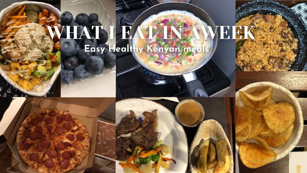 What I eat in a week:easy healthy Kenyan meals(omad) - YouTube