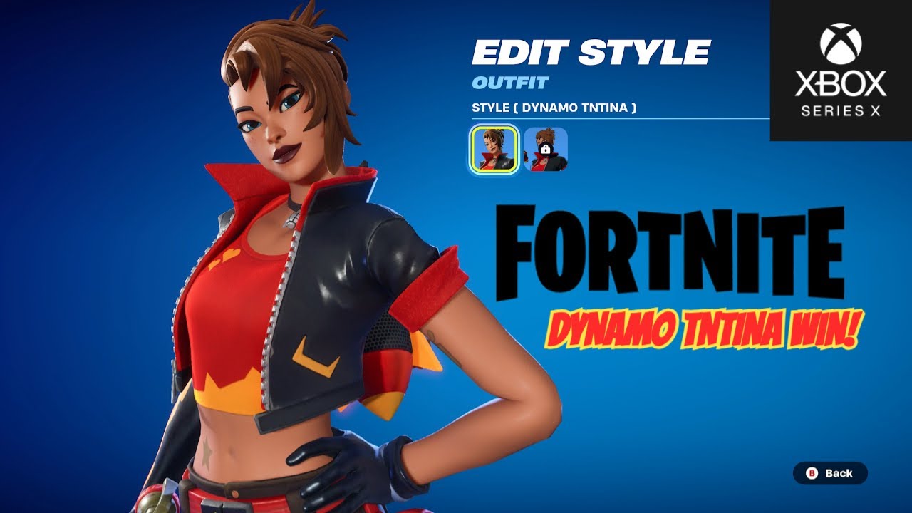 FORTNITE DYNAMO TNTINA WIN! XBOX CHAPTER 2 REMIX - YouTube