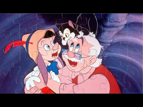 Magic Jigsaw Puzzles App | Disney Pinocchio Part 2 | 35 Pieces | Animated