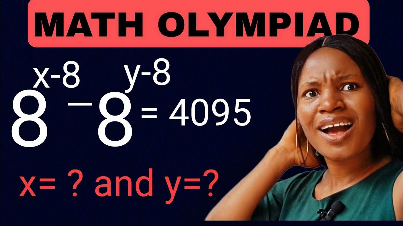 A Nice Math Olympiad Exponential Problem Solve For X And Y Youtube