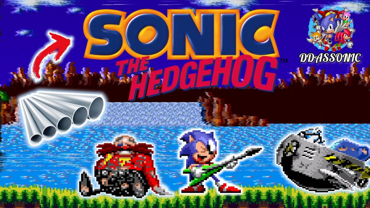 Sonic 1 - With Metal Pipe • Sonic Classic Hack - YouTube