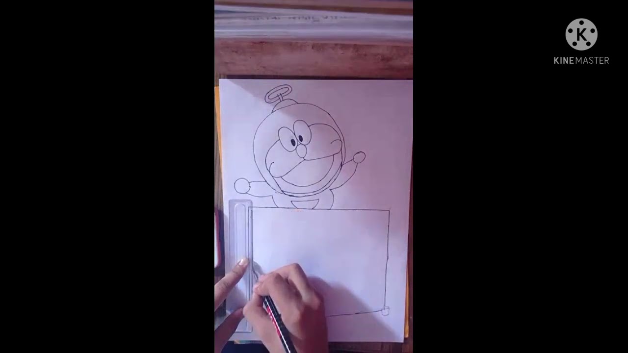 Main hu ek udta robot doraemon😂. doraemon border design ️ ️ - YouTube