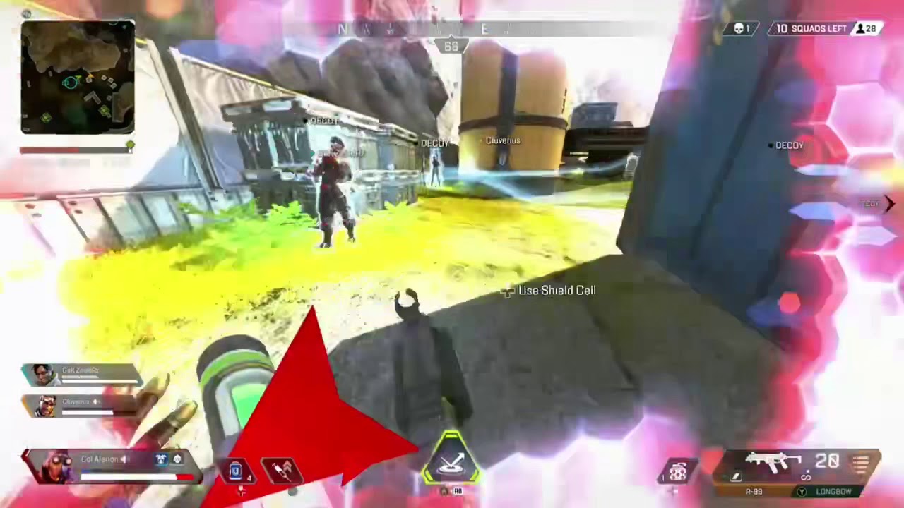 Aerial Combat between Octane and Pathfinder - YouTube