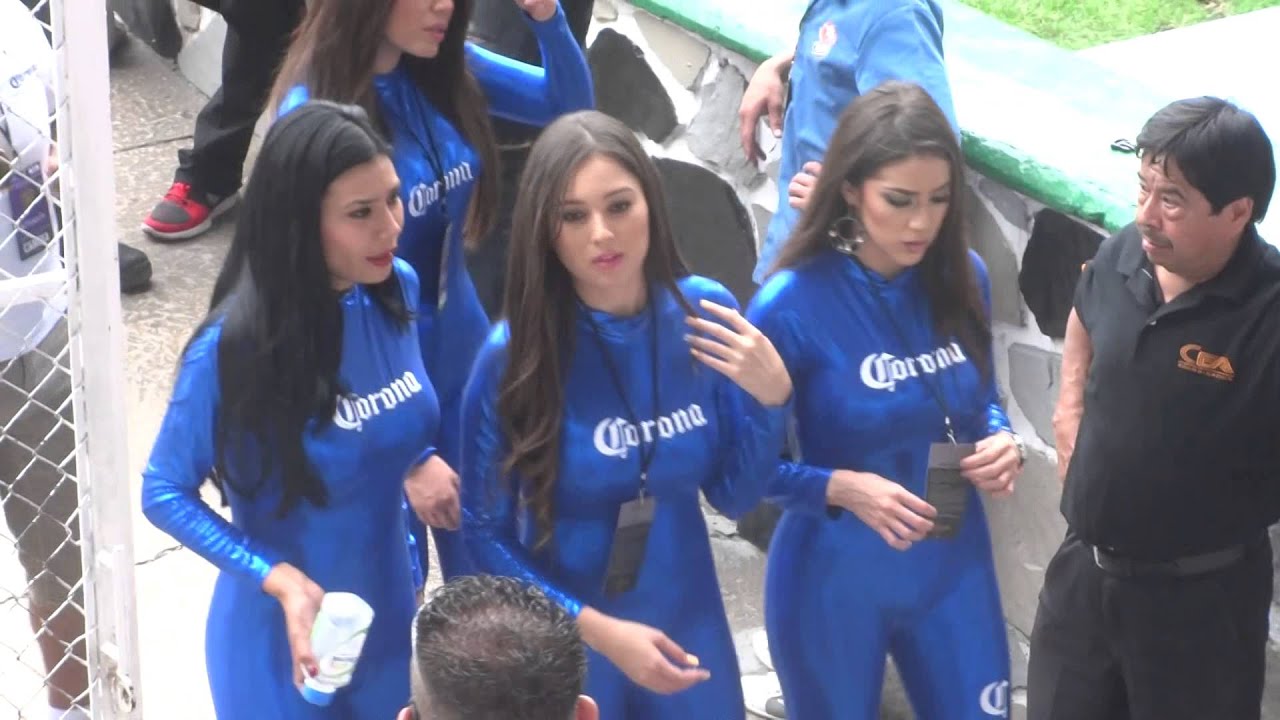 Edecanes Corona Estadio Jalisco 2014 - YouTube