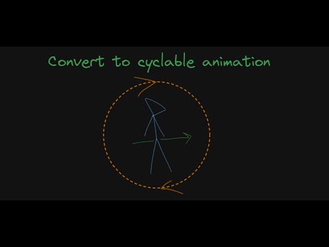 Convert animation to cycle animation | KineFX Houdini - YouTube