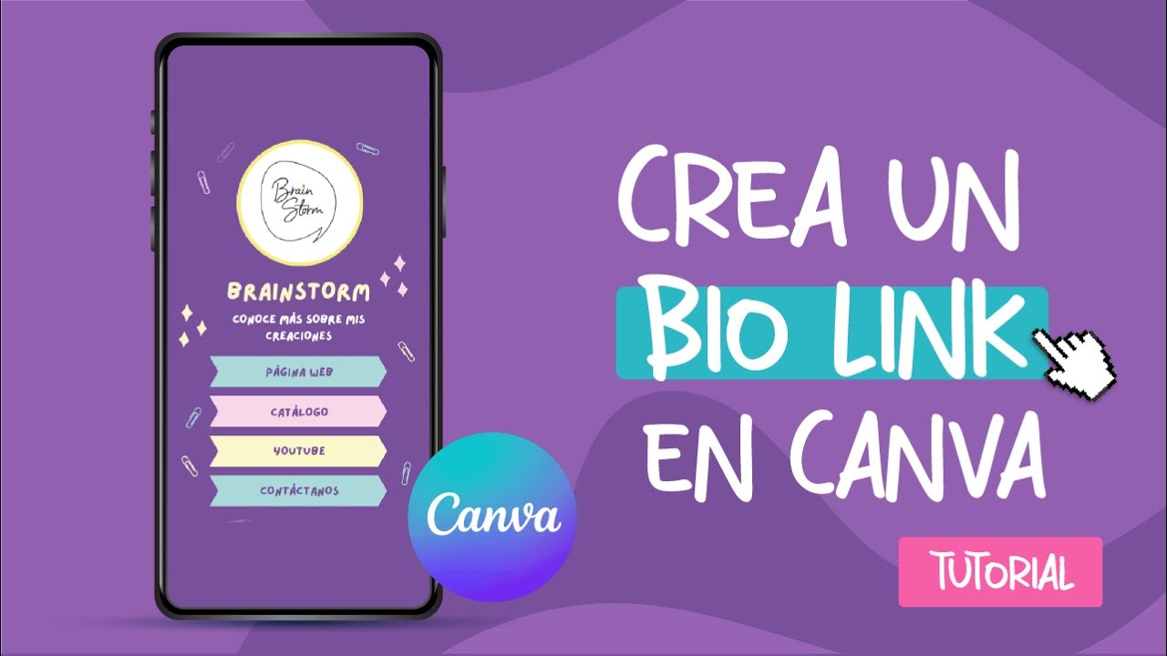 💡Cómo crear un BIO LINK / LINKTREE en CANVA | Enlace MÚLTIPLE para tu BIO de instagram ⭐ - YouTube