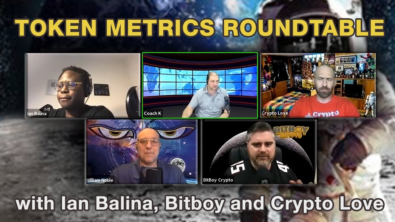 Tokenmetrics Roundtable with Bitboy, Ian balina and Crypto Love - YouTube