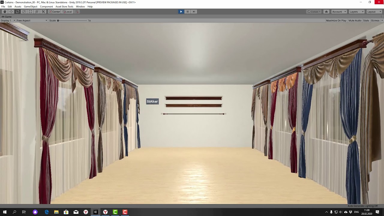 Curtains_80_pack Vol.1 for Unity Asset Store. - YouTube