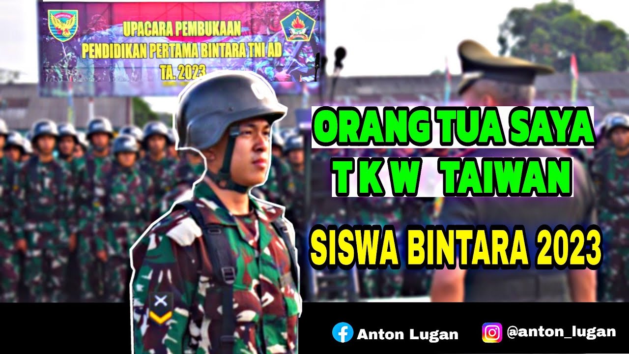 Prajurit Siswa BINTARA TNI AD 2023 Secaba Rindam II/Sriwijaya Dikmaba ...