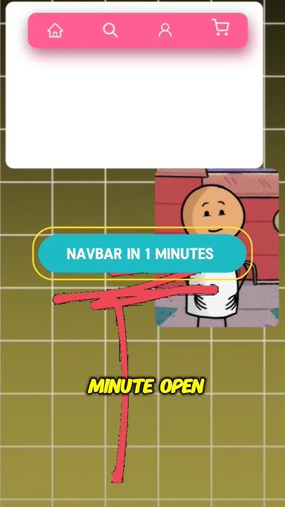 Create a Stylish Navbar in Less Than 1 Minute with Flexbox and CSS | #shorts - YouTube