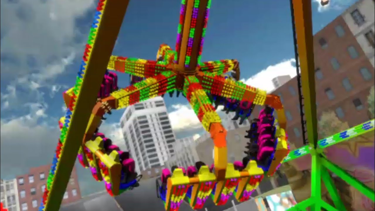 Funfair Ride Simulator 4 FreakShow Number 1 (Groundtrip) offride FRS4 ...