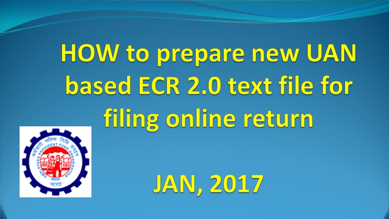 Prepare ECR 2 0 NEW VIDEO YouTube Prepare ECR 2 0 NEW VIDEO YouTube