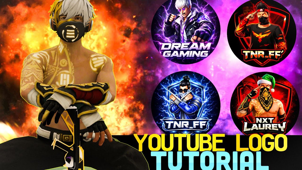 🔥 HOW TO MAKE A GOOD FREE FIRE YOUTUBE LOGO (FULL GUIDE) - YouTube