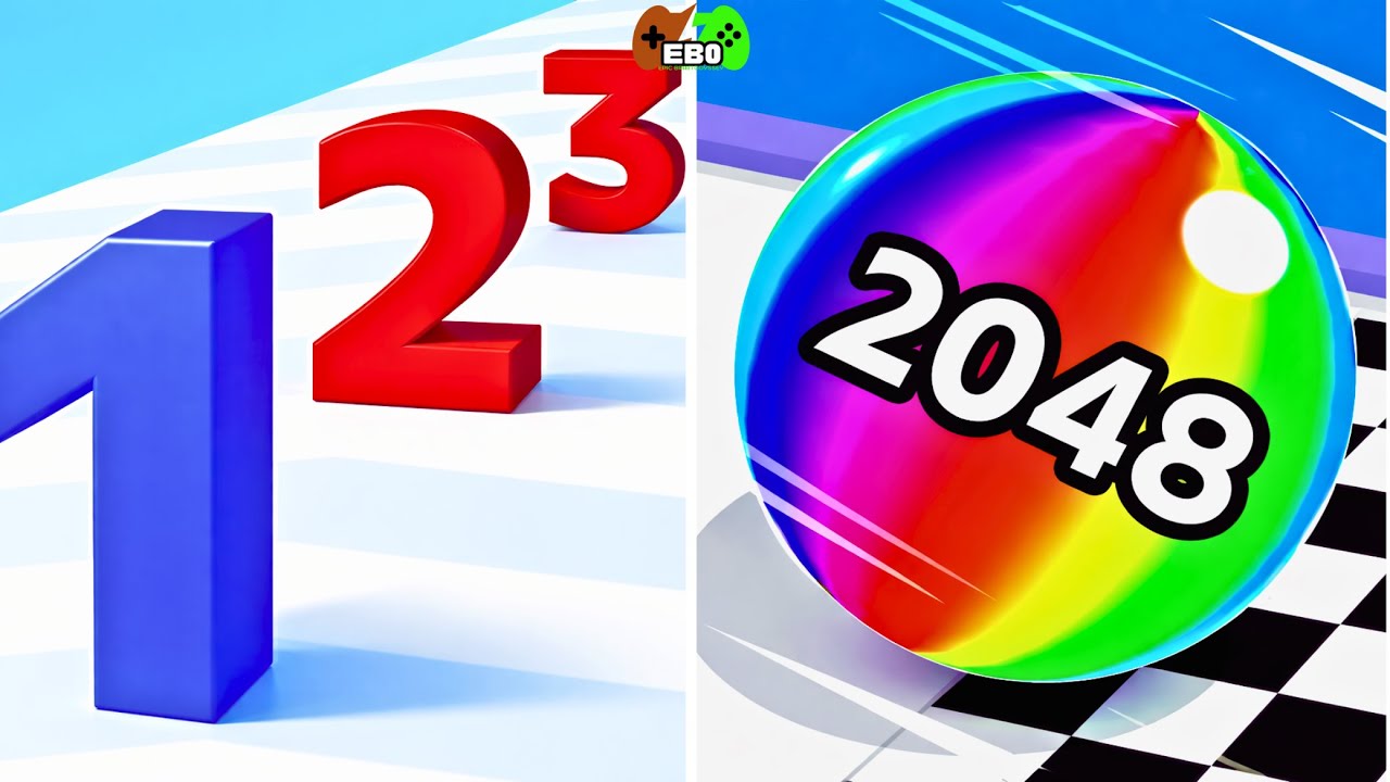 NUMBER MASTER 2048 Takes Down BALL RUN 2048 in EPIC Android Showdown ...