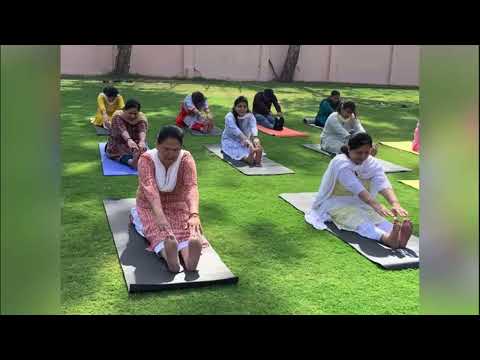 Morning Yoga Session is always so relaxing! ♥️