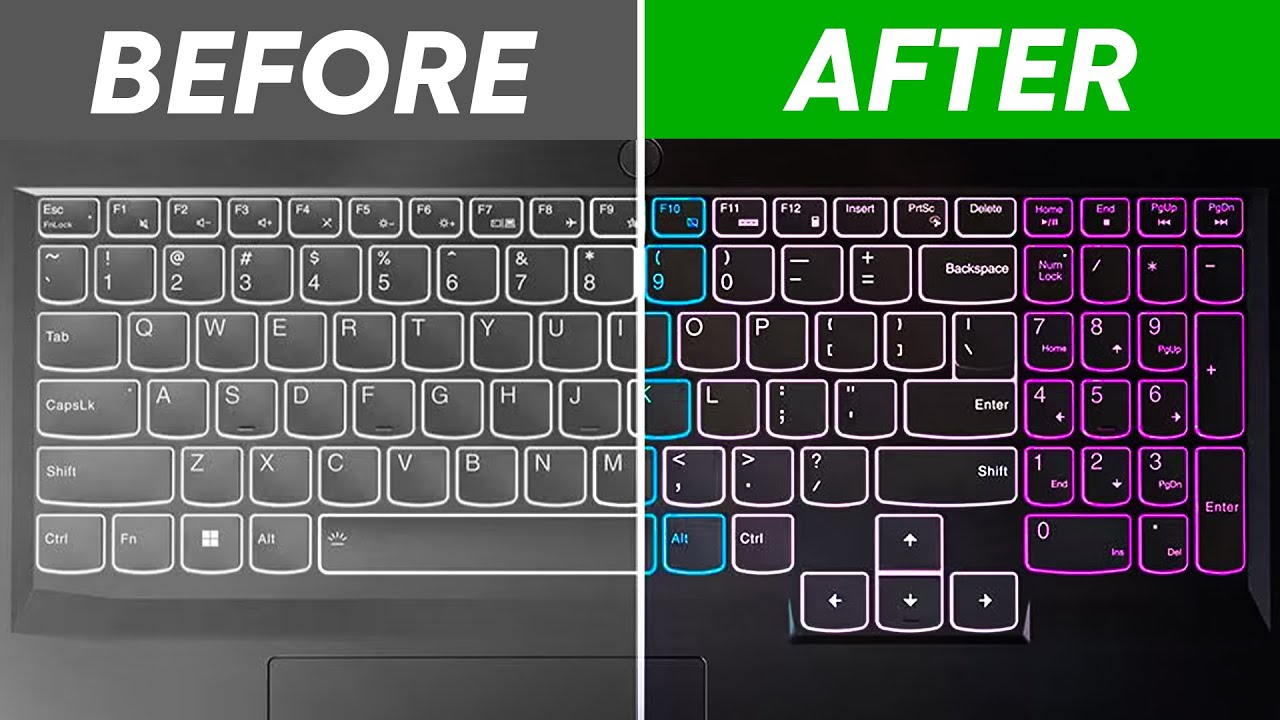 How To Change Keyboard Backlight Color in Lenovo LOQ - Step By Step ...