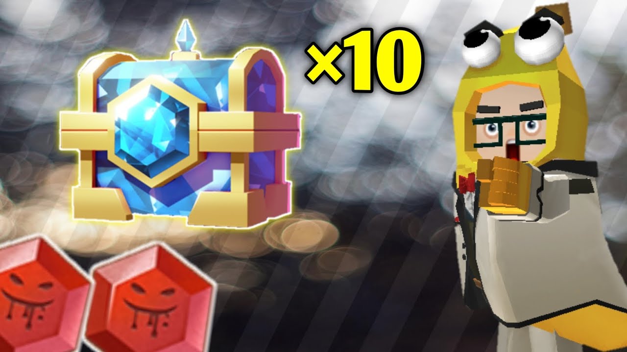 Opening 10 Diamond Chests In Bed Wars || Blockman Go || - YouTube