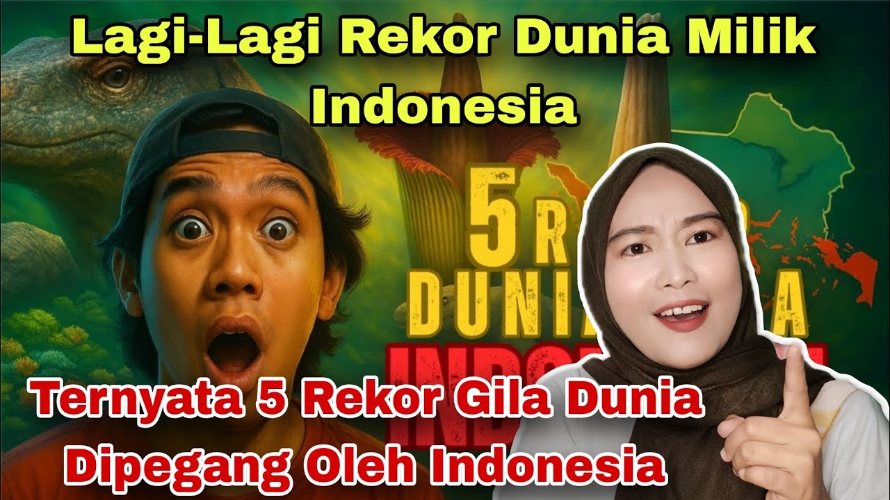 GOKILLL, TERNYATA 5 REKOR GILA DUNIA INI DIPEGANG OLEH INDONESIA ...