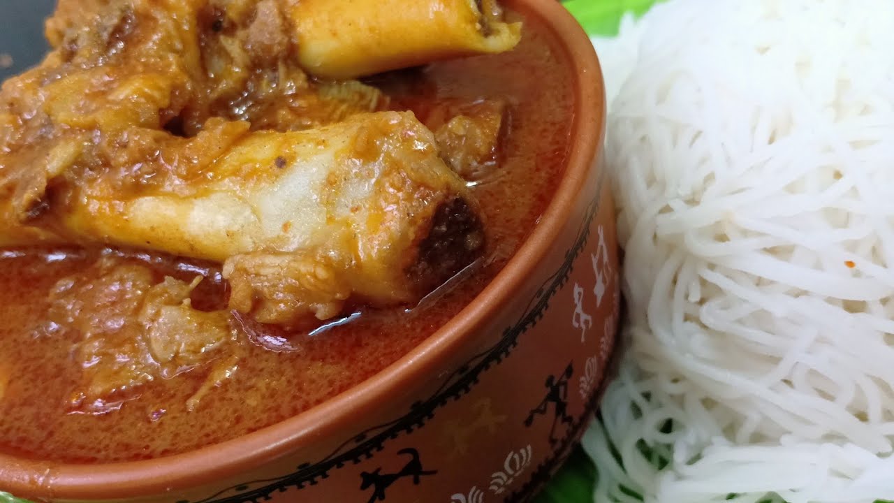 மட்டன் எலும்பு குழம்பு | Mutton Elumbu Kulambu | Mutton bone curry in ...