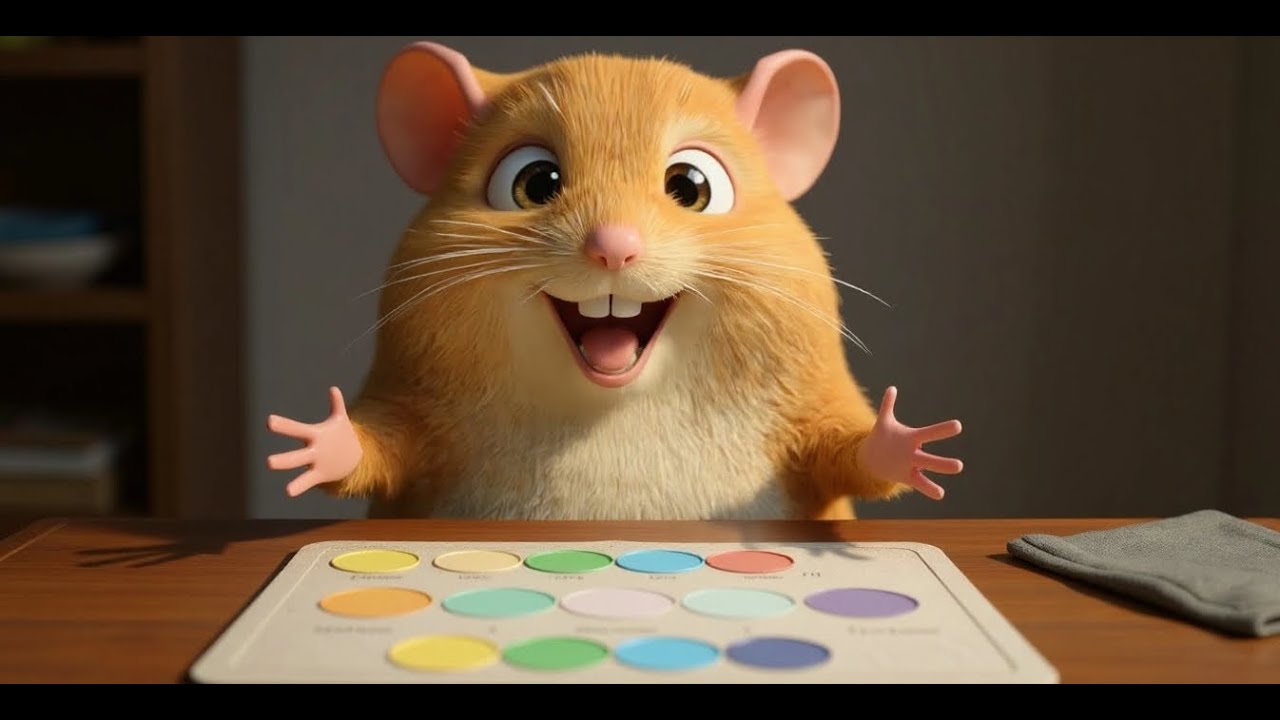 Cheeky the Rat Explains Colors! 🎨🐭 | Fun Learning 3D Animation for Kids ...