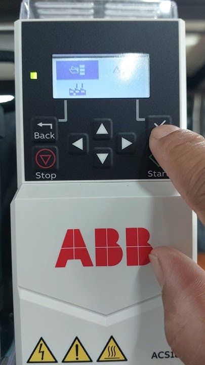 setting พารามิเตอร์ abb acs 180 - YouTube