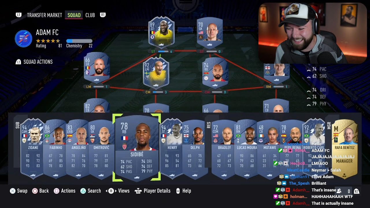 "he used 23 bald players to roast my mod" - YouTube