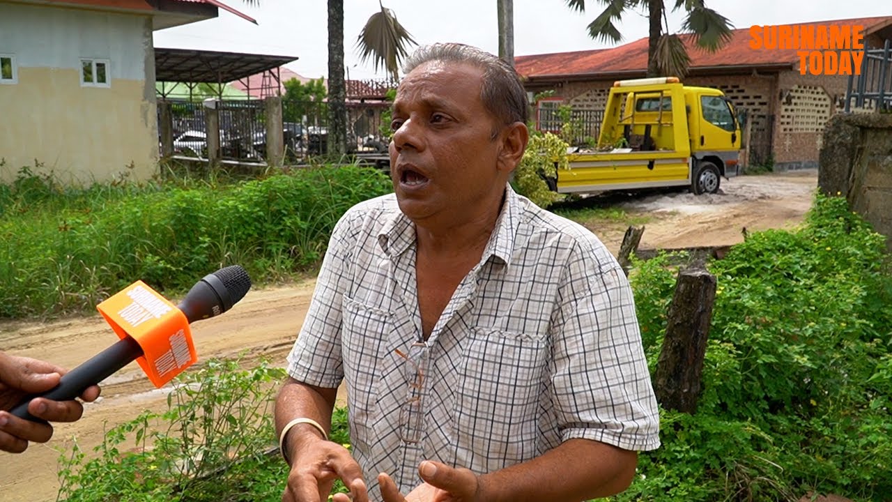 Dhr. Ramsaroep kampt met huisproblemen | Suriname Today - YouTube