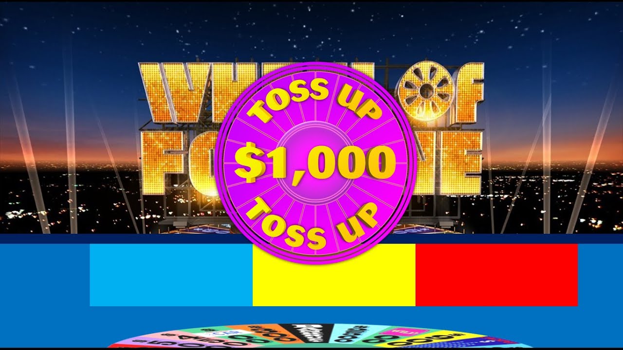 Wheel of Fortune Toss Up - YouTube